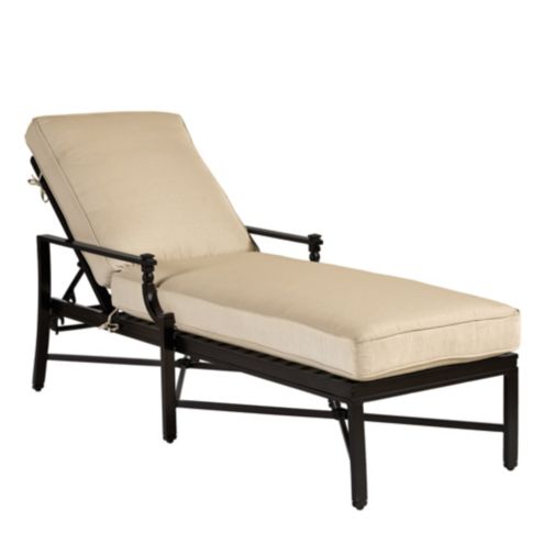 Ceylon Teak Chaise Lounge | Ballard Designs